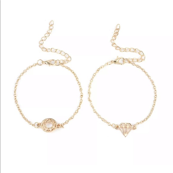 Jewelry | Emily Gold Bracelet Stacking Set | Poshmark